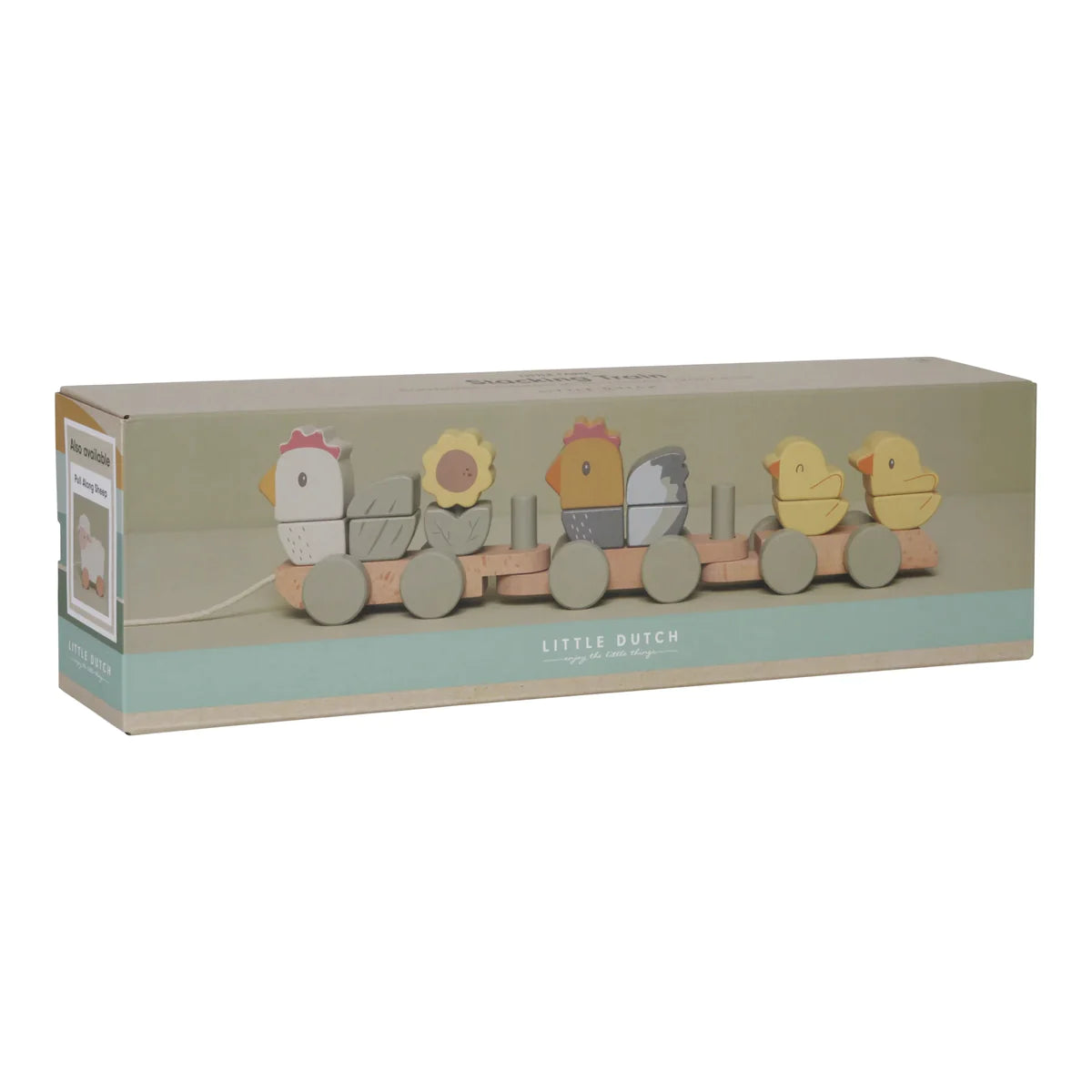 LITTLE DUTCH - Stacking Train Chicken Little Farm – The Learning Curve