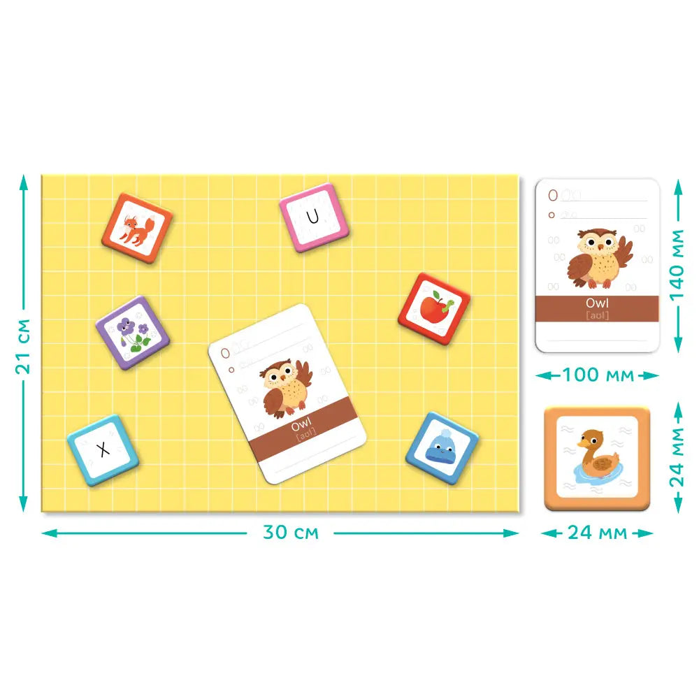 DODO TOYS - Educational Game - Magnetic Alphabet – The Learning Curve