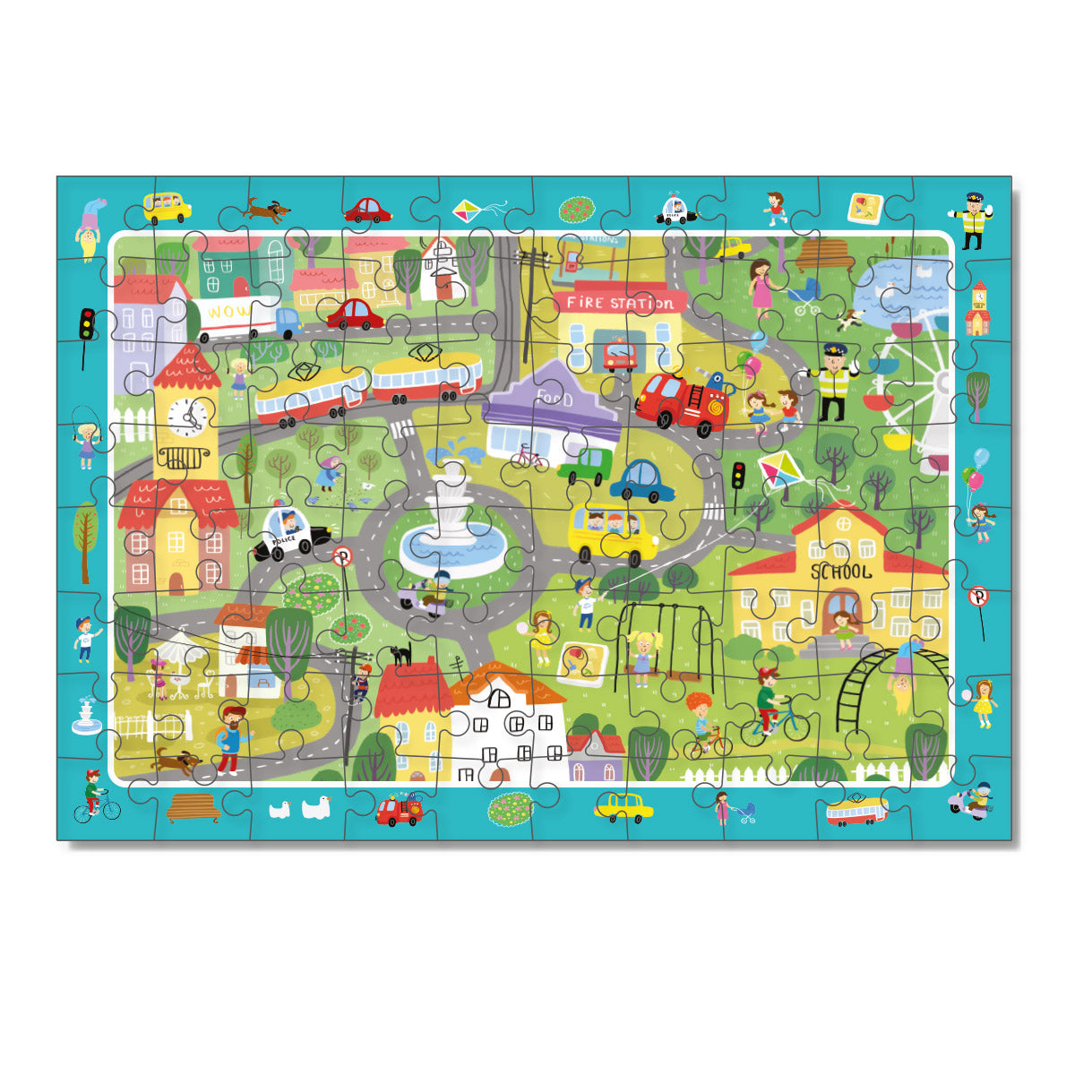 DODO TOYS - 80pcs - Observation Puzzle - City Life – The Learning Curve